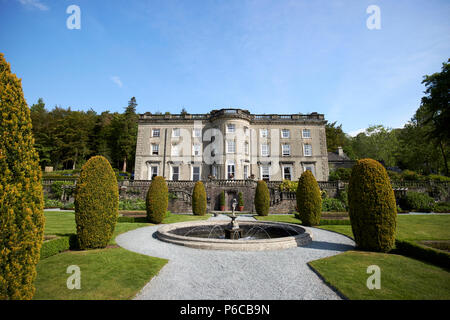 Rydal hall and its formal gardens lake district cumbria england uk ...