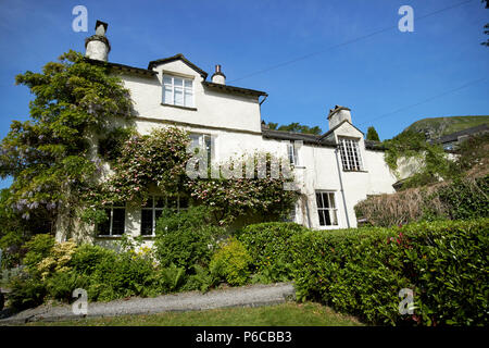 The home of William Wordsworth at Rydal Mount in the Cumbrian Lake ...