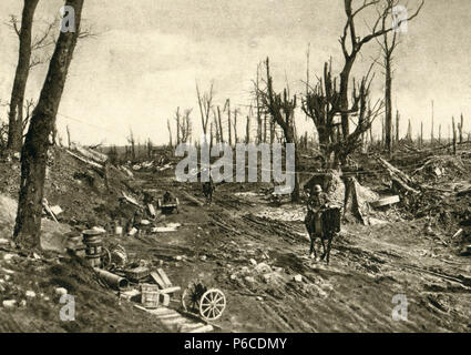 WW1 WESTERN FRONT: Battle of Arras. Royal Flying Corps April 1917 Stock ...