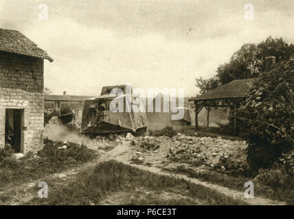 A7V World War One German Tank Stock Photo - Alamy