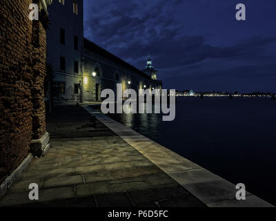 Venice at night Stock Photo - Alamy