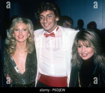 Morgan Fairchild Barry Manilow Pia Zadora 1983 Photo By John Barrett ...