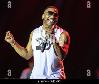 Rapper Cornell Iral Haynes, Jr. aka Nelly attends the Ford Red Carpet ...