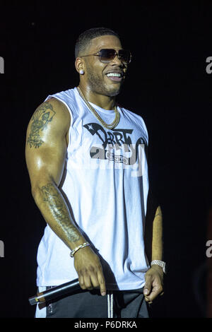 Rapper Cornell Iral Haynes, Jr. aka Nelly attends the Ford Red Carpet ...