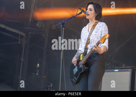 Josh Teskey singer and guitarist of the Australian band The Teskey ...