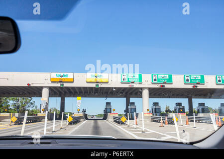 Fort Ft. Lauderdale Florida,Florida Turnpike toll road,SunPass prepaid ...