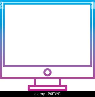 degraded line electronic computer screen with global service Stock ...