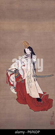 Shizuka gozen in her farewell dance to Yoshitsune Stock Photo - Alamy