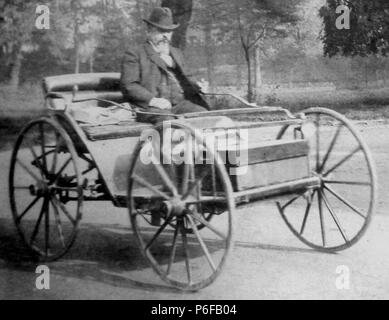 1900 Flocken Elektrowagen Hofgarten Stock Photo - Alamy