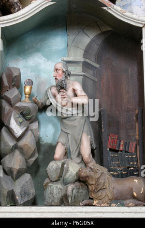 Saint Jerome Cave in Bethlehem Stock Photo - Alamy