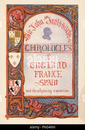 Title page with calligraphy and heraldic shields. Handcoloured ...