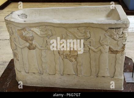 Sacred Basin. Gift of Gudea, governor of Lagash. Temple of the God ...