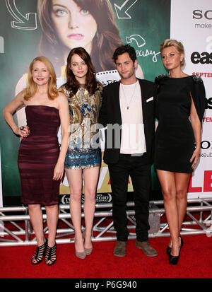 Easy A cast Easy a Premiere at the Chinese Theatre In Los Angeles.Easy ...
