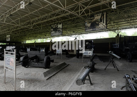 Captured American Sherman tank in the Victorious War Museum or ...