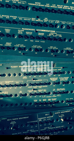 Aircraft cabin panels Stock Photo - Alamy