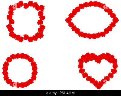 Eps 10 Vector Illustration of Different, isolated shapes or silhouettes ...