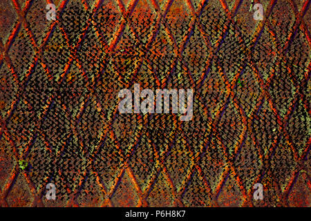 Grunge Ultra orange Stainless steel texture, iron background for ...