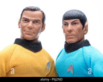 1974 MEGO Star Trek Captain Kirk with phaser and communicator Stock ...