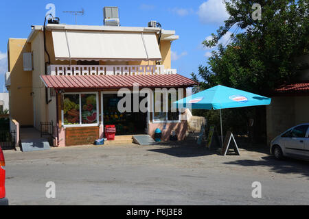 Plaka village shop, Crete, Greece, Europe Stock Photo - Alamy