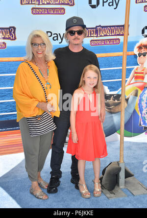 Judith M. Spade, David Spade, Harper Spade attend Columbia Pictures And ...