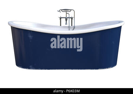Vintage Bathtub Isolated Stock Photo - Alamy