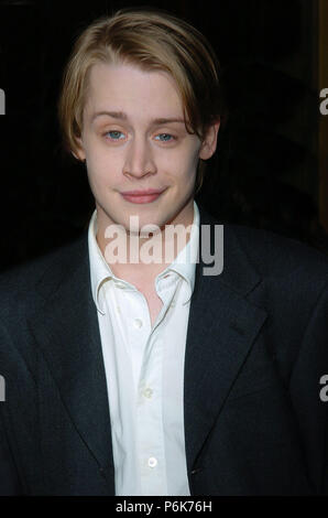 Macaulay Culkin arriving at the Saved ! Premiere at the Mann National ...