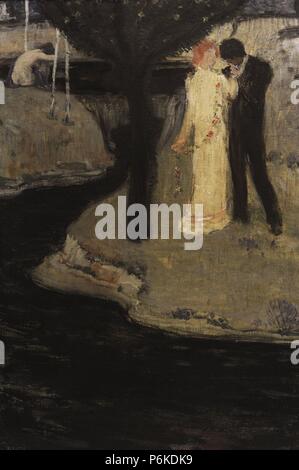 Jan Preisler (1872-1918). Czech painter. Lovers, 1905. National Gallery ...