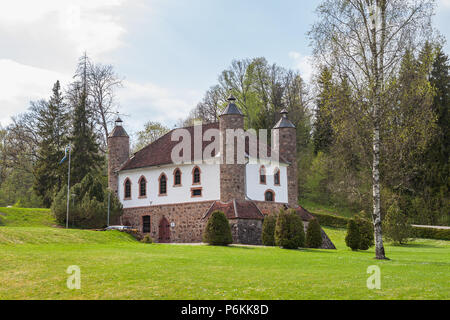 Wine distillery, interesting stone building with big chimneys. Heimtali ...