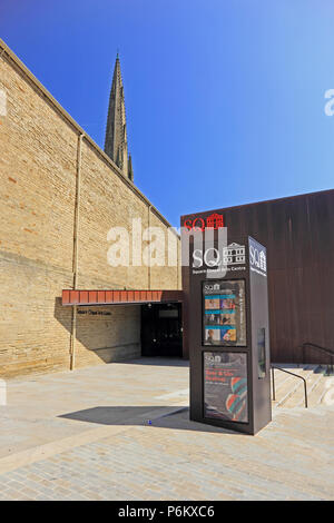 Square Chapel Arts Centre, Halifax, West Yorkshire , UK Stock Photo - Alamy