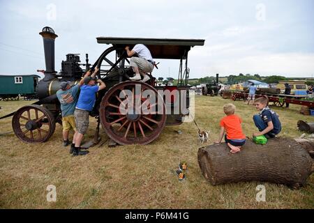 Dorset, UK. 1st Jul, 2018. Chickerell Steam and Vintage Show, Dorset. A ...
