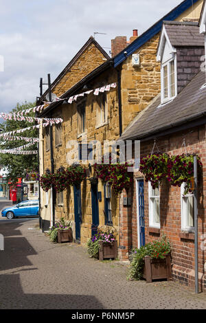 Church Street in Melton Mowbray, Leicestershire England UK Stock Photo ...