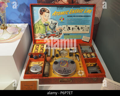 A Gilbert U-238 Atomic Energy Lab toy set, Nevada, United States Stock ...