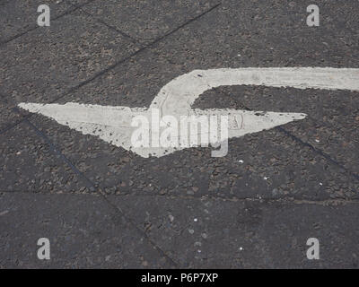 Regulatory signs, proceed in direction indicated by arrow traffic sign ...
