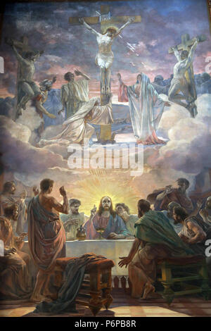 Painting depicting the Resurrection of Jesus Christ by El Greco (1541 ...