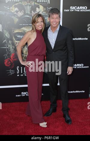Rob Liefeld, Joy Creel at arrivals for SICARIO: DAY OF THE SOLDADO ...