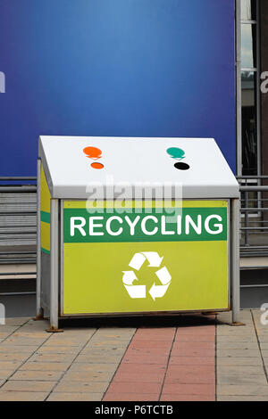 Recycling Bin for Sorting and Collecting Different Waste Stock Photo ...
