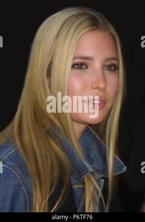 New York City 2002 Ivanka Trump Photo by John Barrett-PHOTOlink.net ...