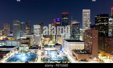 Skyline of Houston Texas from above - HOUSTON, UNITED STATES - NOVEMBER ...