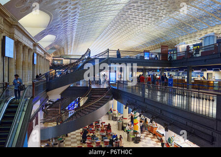 Main Hall restaurant, Union Station, Washington DC, USA Stock Photo - Alamy