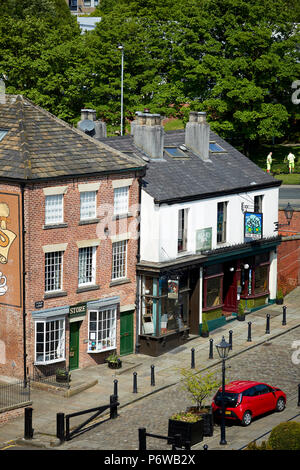 Rochdale Pioneers Museum, Toad Lane, Rochdale, Lancashire, England UK ...