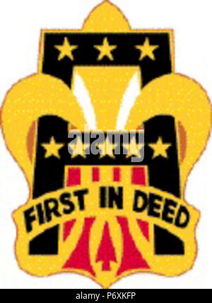 The 1st Army Distinctive Unit Insignia represents the unit's heritage ...