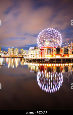 Vancouver Science center Sphere building Stock Photo - Alamy