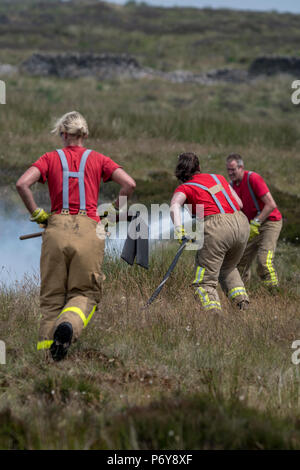 Lancashire Fire and Emergency Rescue Team on a training day at Maritime ...