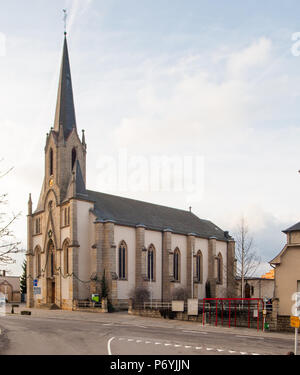 Church in Rodange Stock Photo - Alamy