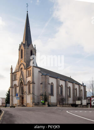 Church in Rodange Stock Photo - Alamy