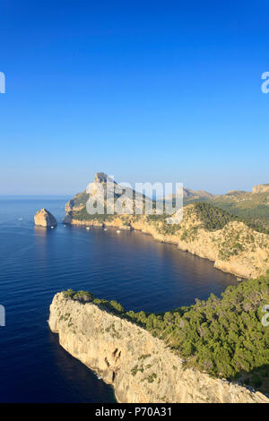 Majorca Mallorca Cap Formentor landscape nature Mediterranean Sea ...