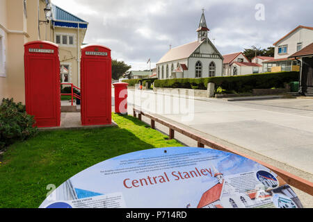Stanley Post Office Sign, Falkland Islands Stock Photo - Alamy