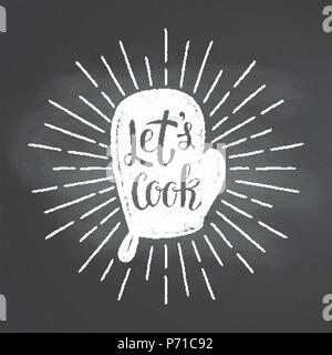 Lets cook. Cooking chef class sketch background. Culinary kitchen ...