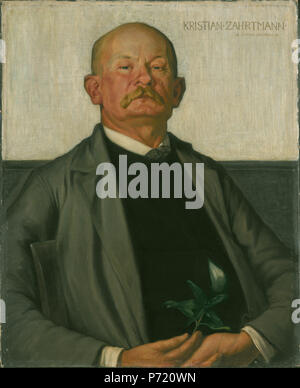 Johan Rohde, Kristian Zahrtmann, the Danish Painter, The painter ...