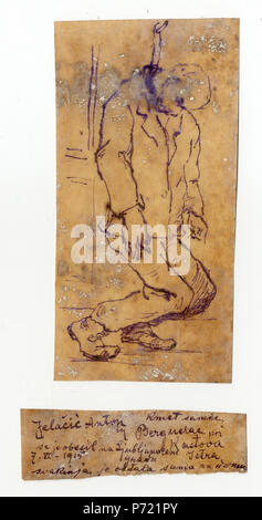 N/A. 1915 15 Ferdo Vesel - risba 1915 Stock Photo - Alamy